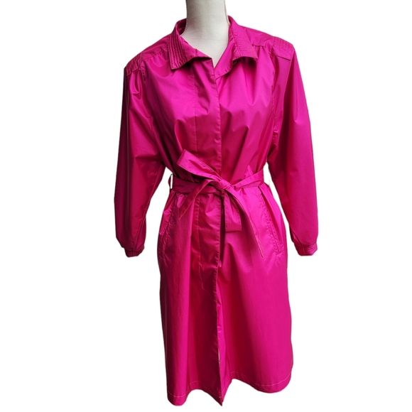 Vintage | Jackets & Coats | Vintage Windsor Bay Fuschia Pink Barbiecore ...